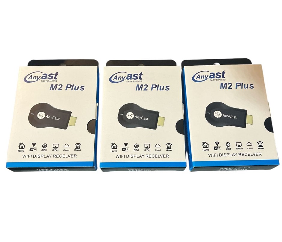 3x Anycast M2 Plus WiFi Display Receivers Auction (0064-2571767 ...