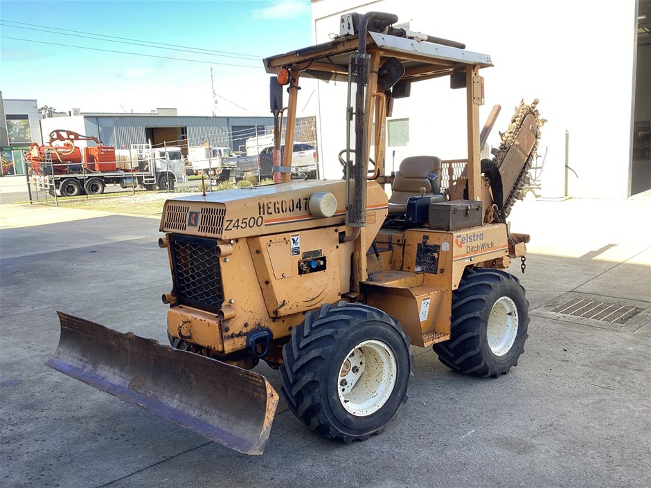 1996 Ditch Witch Z4500 Trencher Auction (0007-3034734) | Grays Australia