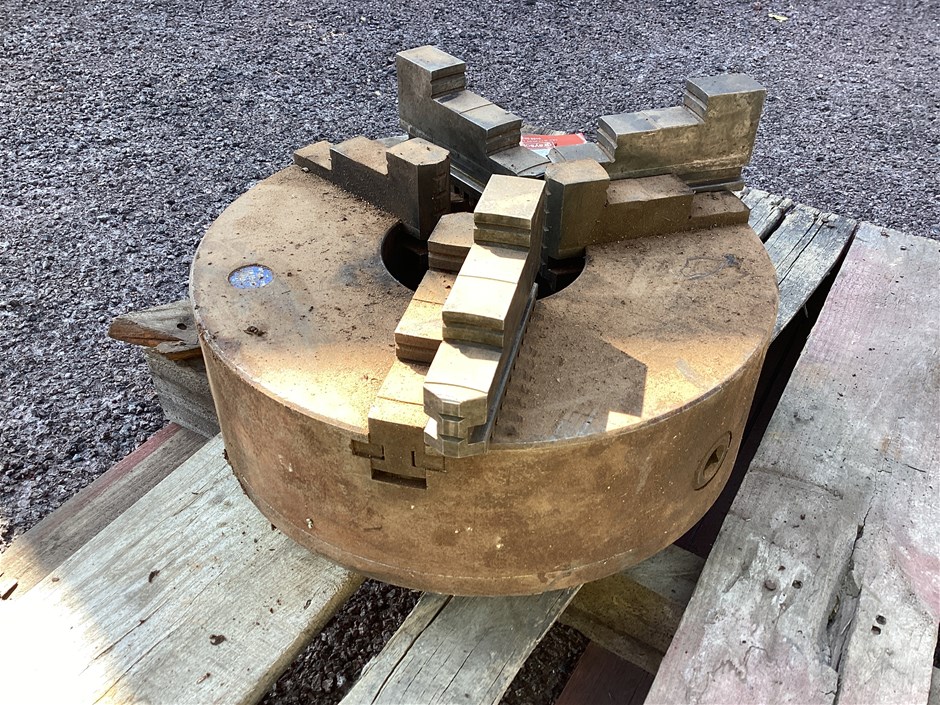3 Jaw TOS Chuck - 400mm Auction (0033-8020931) | Grays Australia