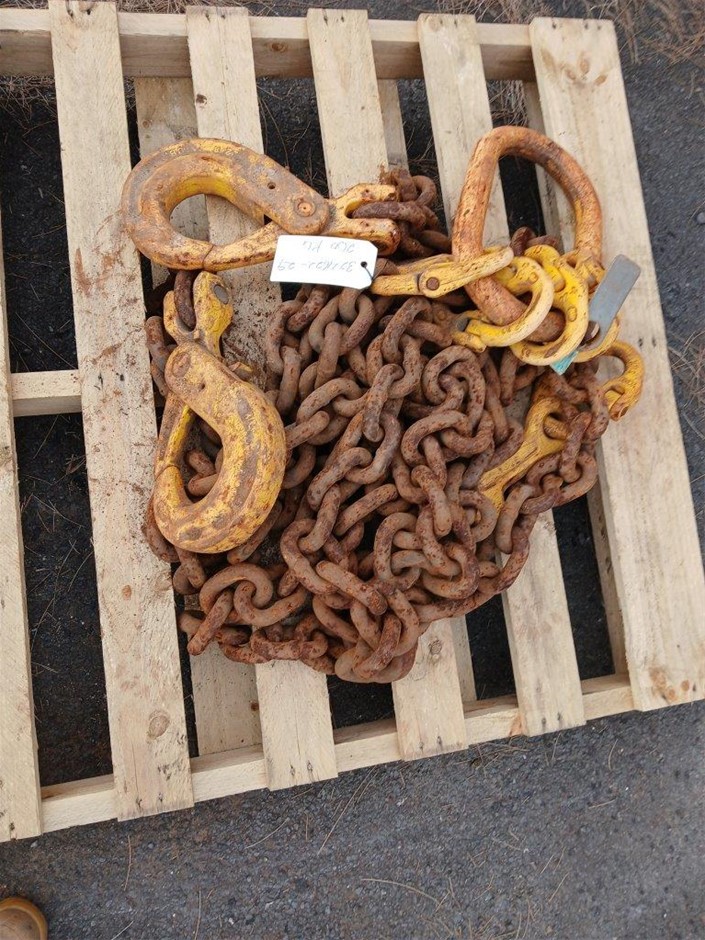 PWB Anchor Lifting Chain and Hooks Auction (0134-5060831) | Grays Australia