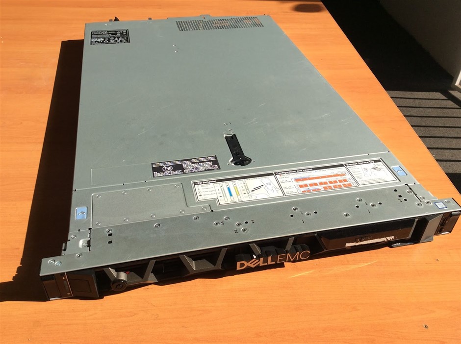 Dell PowerEdge R640 2x Gold 6130 8GBRAM Unknown HDD Server Auction ...