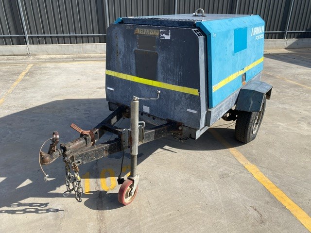 2011 Airman PDS185S Trailer Mounted Compressor Auction (0020-8020984 ...