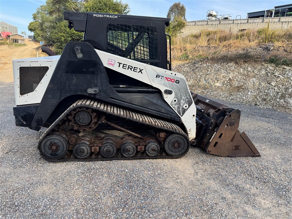 Terex PT100G Skid Steer Loader (Track) Auction (0130-7059197) | Grays ...