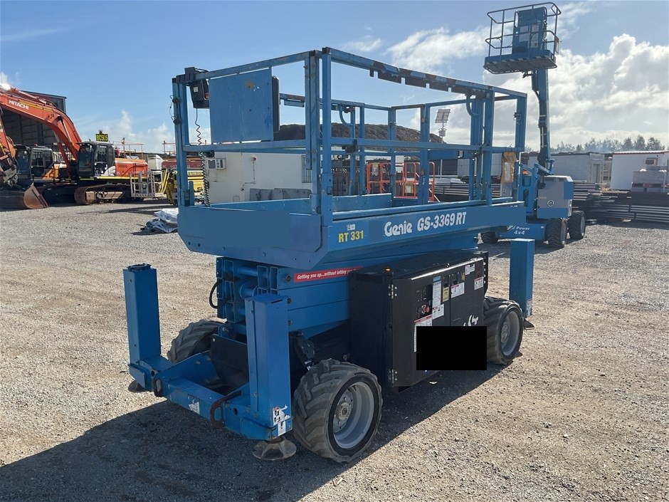 2017 Genie GS-3369RT Scissor Lift Auction (0005-7059663) | Grays Australia