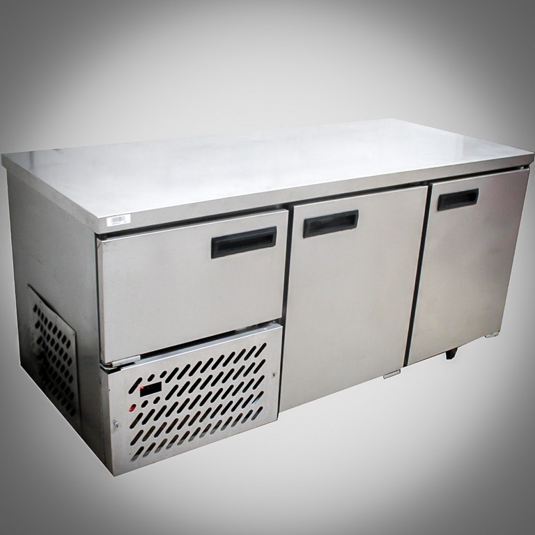 Anvil Counter Top 2 ½ Door Stainless Steel Fridge Auction (0038-5060965 ...