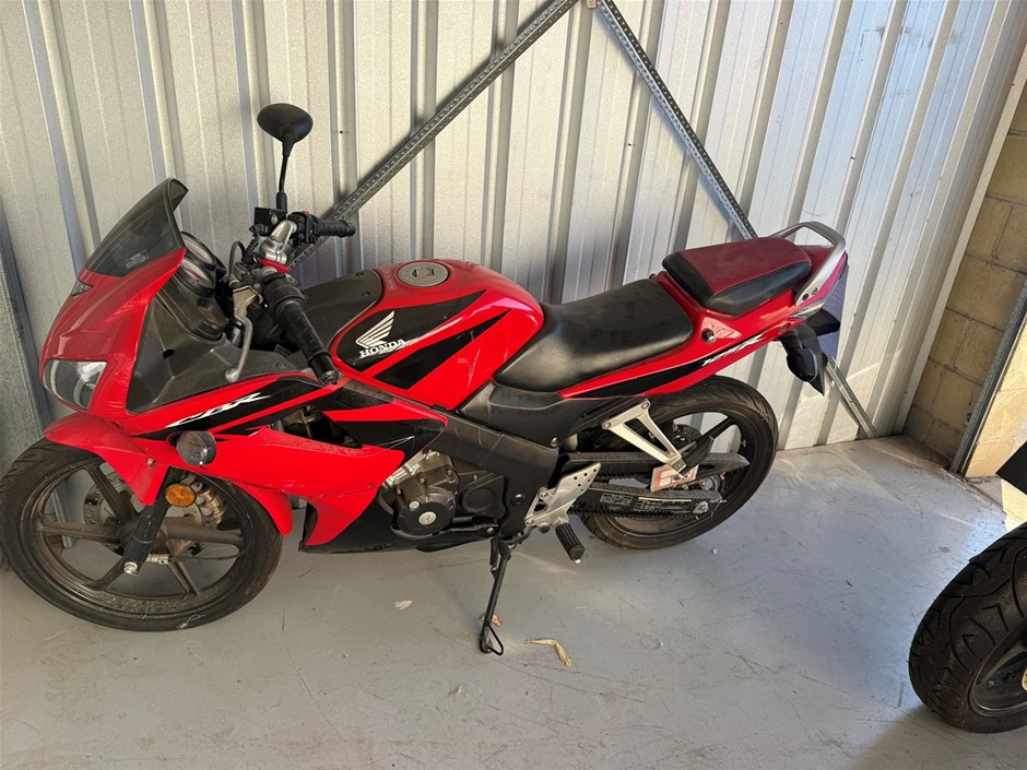 2007 Honda CBR125 Motorcycle (WOVR - Repairable Write-Off) Auction ...