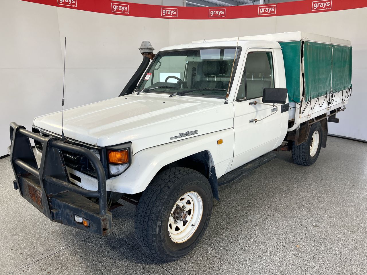 2005 Toyota Landcruiser HZJ79R Manual Cab Chassis Auction (0001 ...