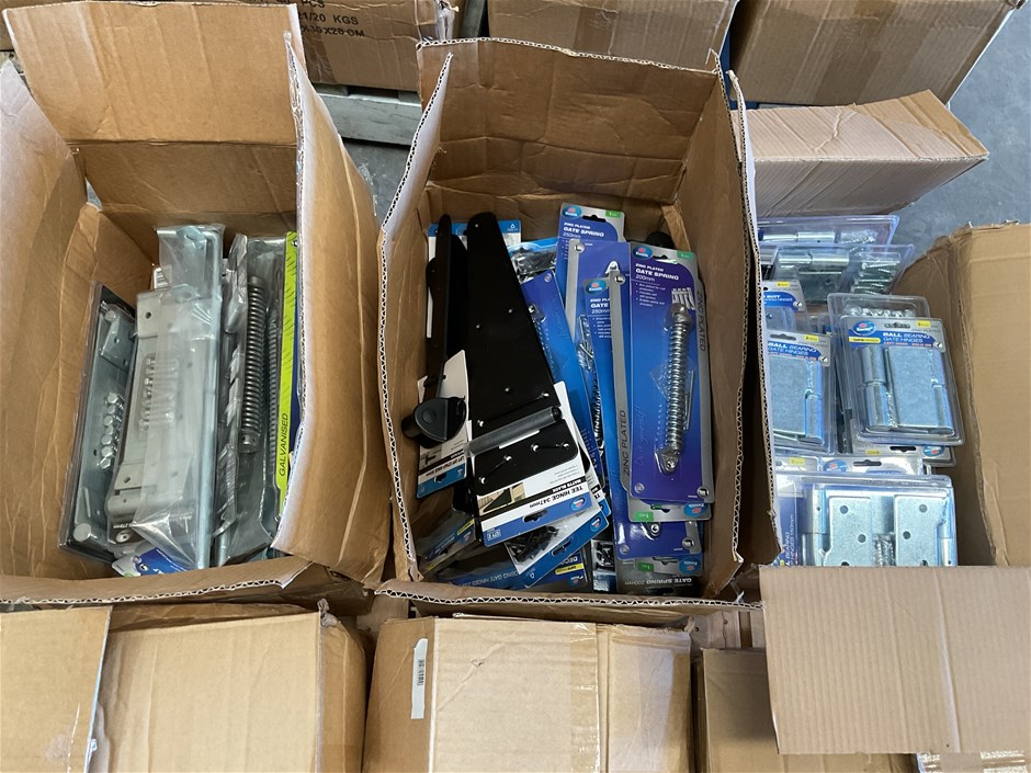 Qty Assorted Hardware Items x 3 Ctns Auction (0800-7059657) | Grays ...