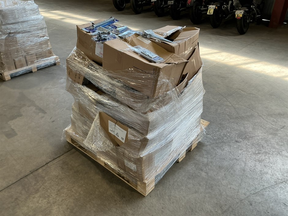 Pallet of Assorted Gate Hardware - Hinges, Latches Auction (0061 ...