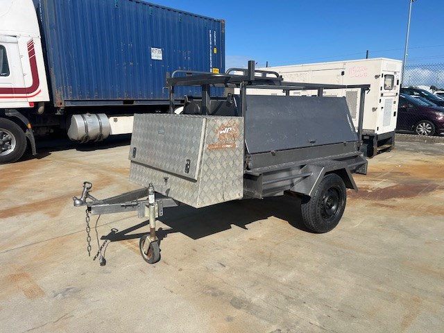 No Reserve Victorian trailers Box Single Box Trailer