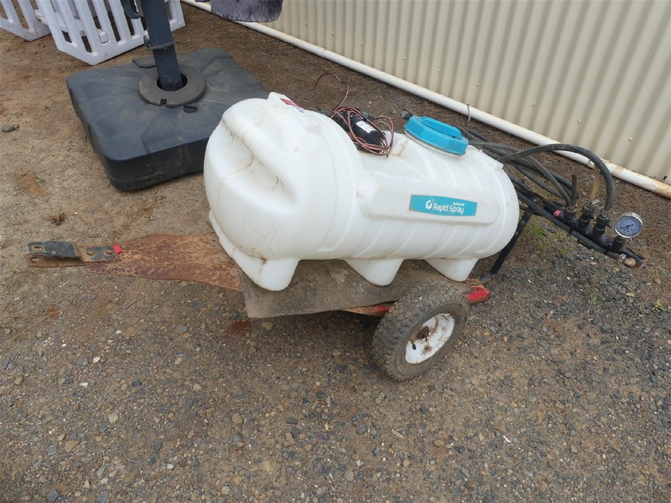 Rapid spray Rapid Line Trailerable Portable Sprayer Auction (0104 ...