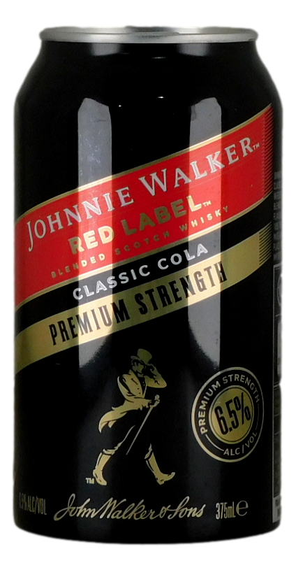 Johnnie Walker Red Label Scotch with Signature Cola (30x 375mL), Aus ...