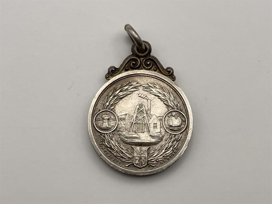 1896 Australia Bendigo Juvenile Exhibition Silver Medal Auction (2115 ...