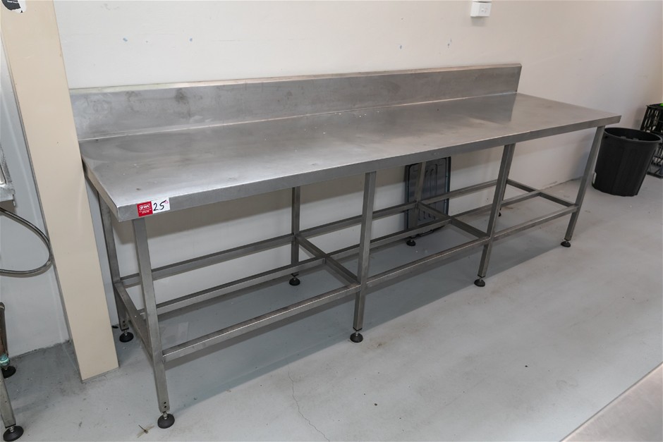 Stainless Steel Kitchen Work Bench Auction (0025-5061258) | Grays Australia