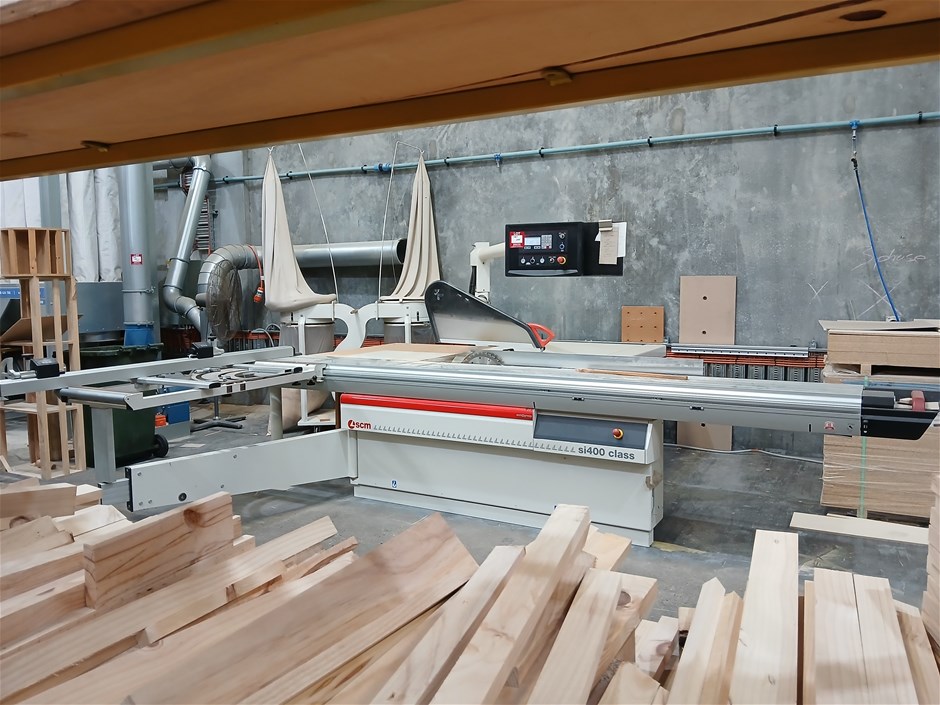 Table saw with LED read out and Twin bag dust collector Auction (0024 ...