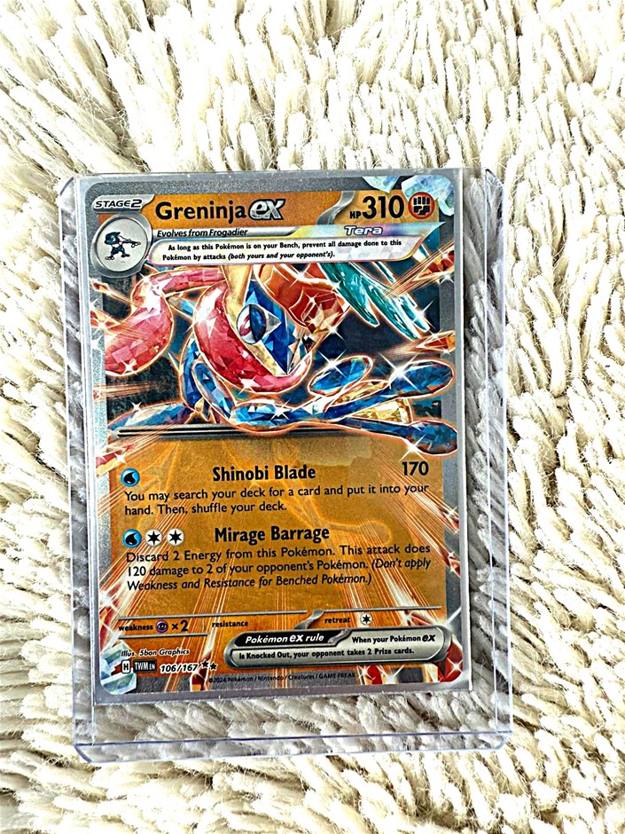 Greninja EX #106/167 – English – Double Rare (RR) Auction (0011-2574504) | Grays Australia