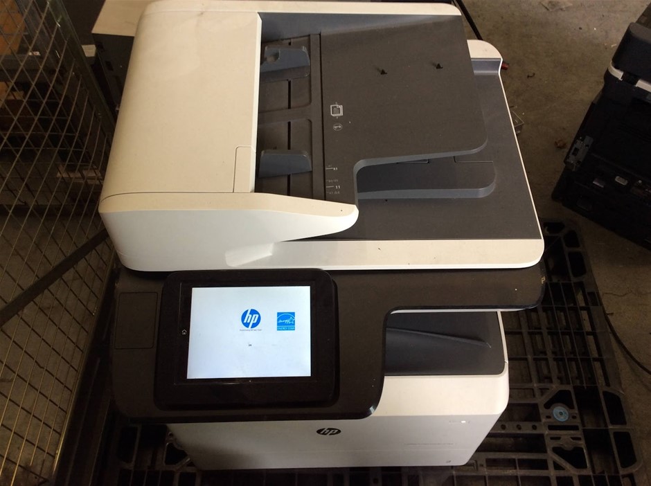 HP Page Wide Managed Color MFP E77650 Laser Printer Auction (0009 ...