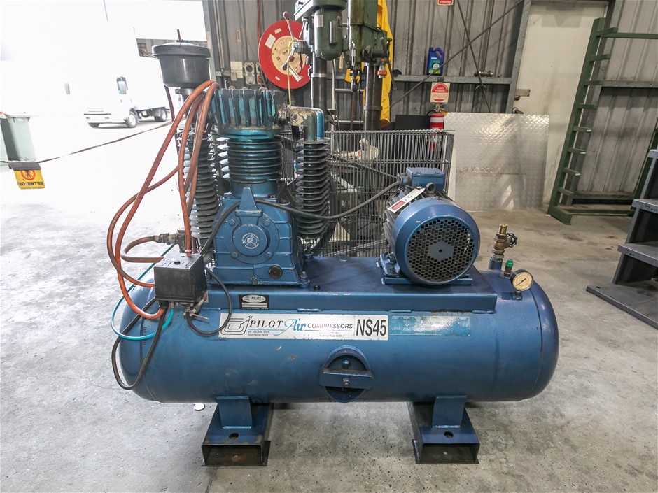 PILOT NS45 Industrial Air Compressor Auction (0016-5061350) | Grays ...