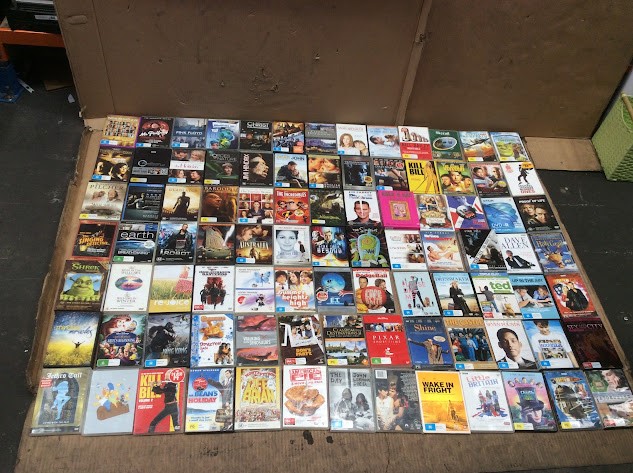 Mix Types DVDs and CDs (Lot of 91) Auction (0005-2575431) | Grays Australia