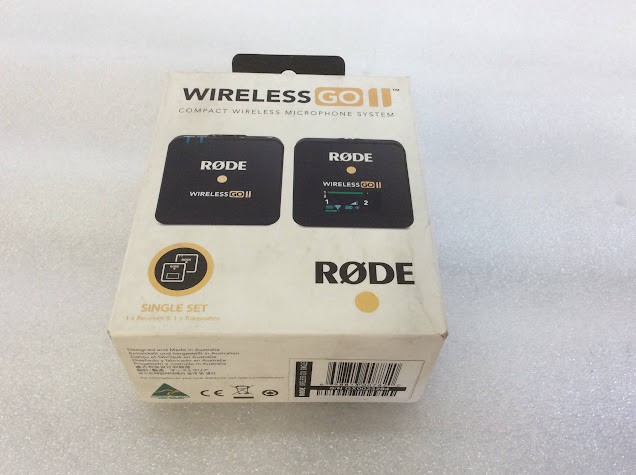 Rode Wireless GO II Compact Wireless Microphone System New Auction ...