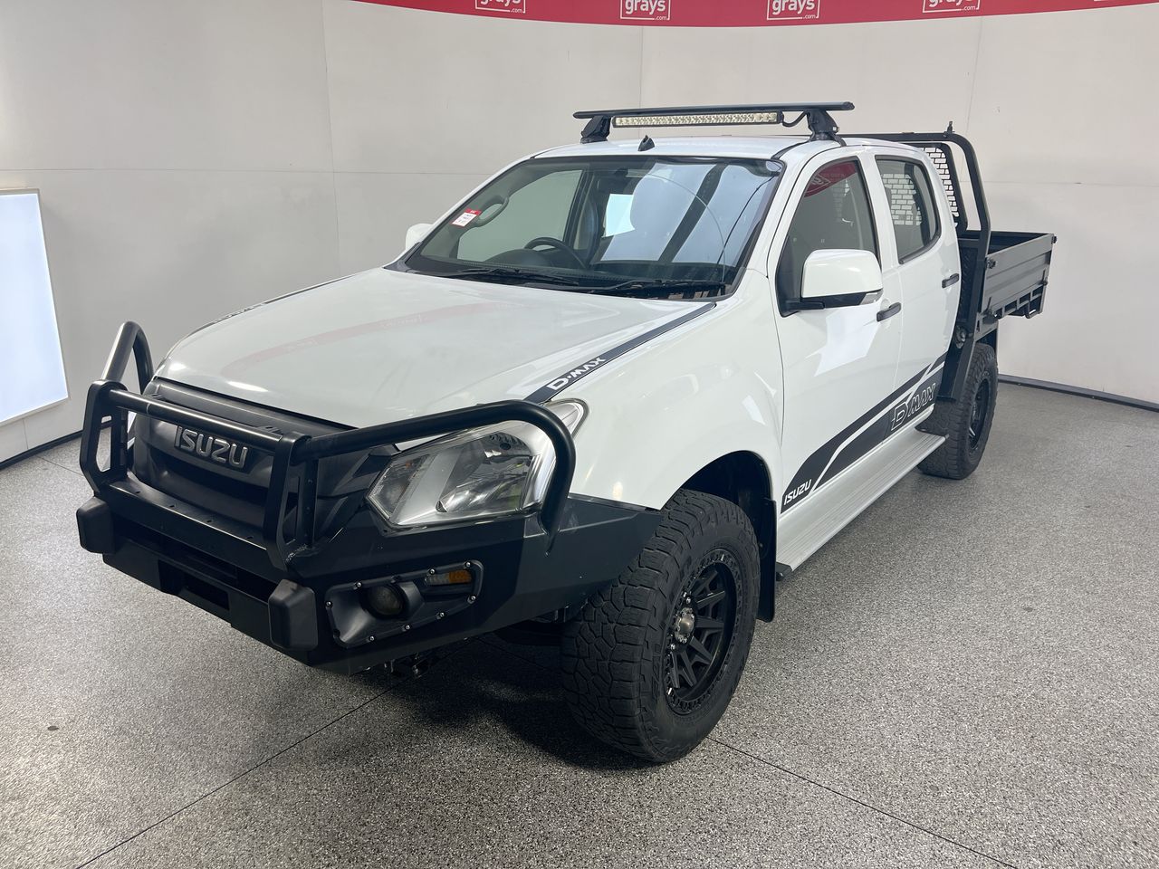 2019 Isuzu D-MAX 4X4 SX Turbo Diesel Automatic Crew Cab Chassis Auction ...