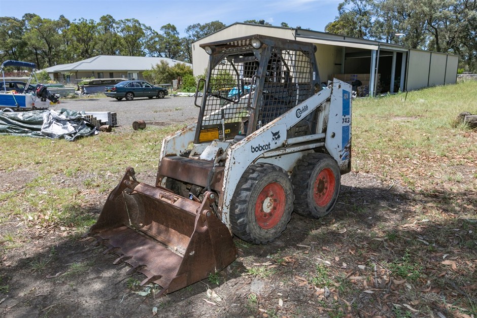 Clark BOBCAT M743 Skid Steer Loader Auction (0010-5061548) | Grays ...