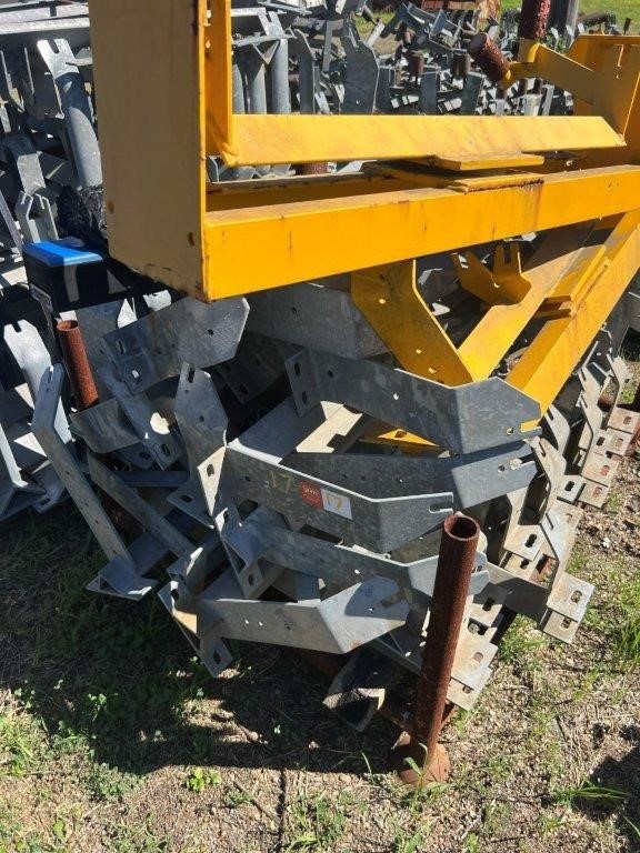 Pallet Conveyor Trough Frames and Tracking Frames 900mm Belt- Mixed ...