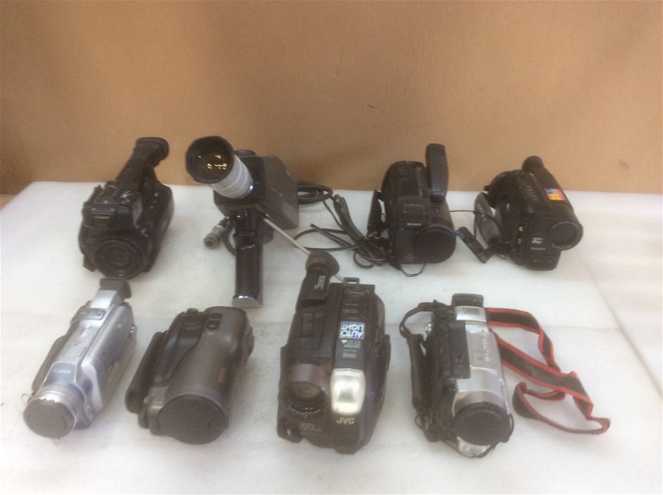 JVCGR-DVL520EA & GR-AX31E +SonyCCD-TRV16E &TR2000E + CanonXF100 ...