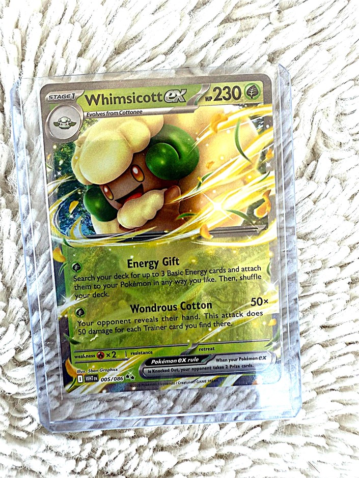 Whimsicott EX #005/086 Double Rare ENG Auction (0016-2576146) | Grays Australia