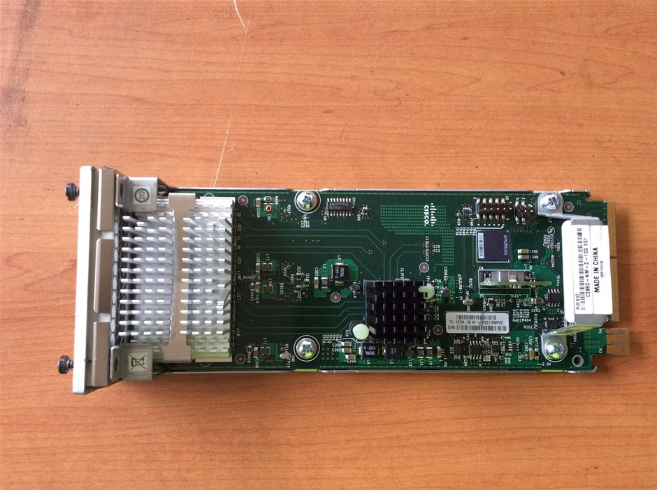Cisco C3850-NM-2-10G 4-Port 10GbE SFP Network Module Auction (0006 ...