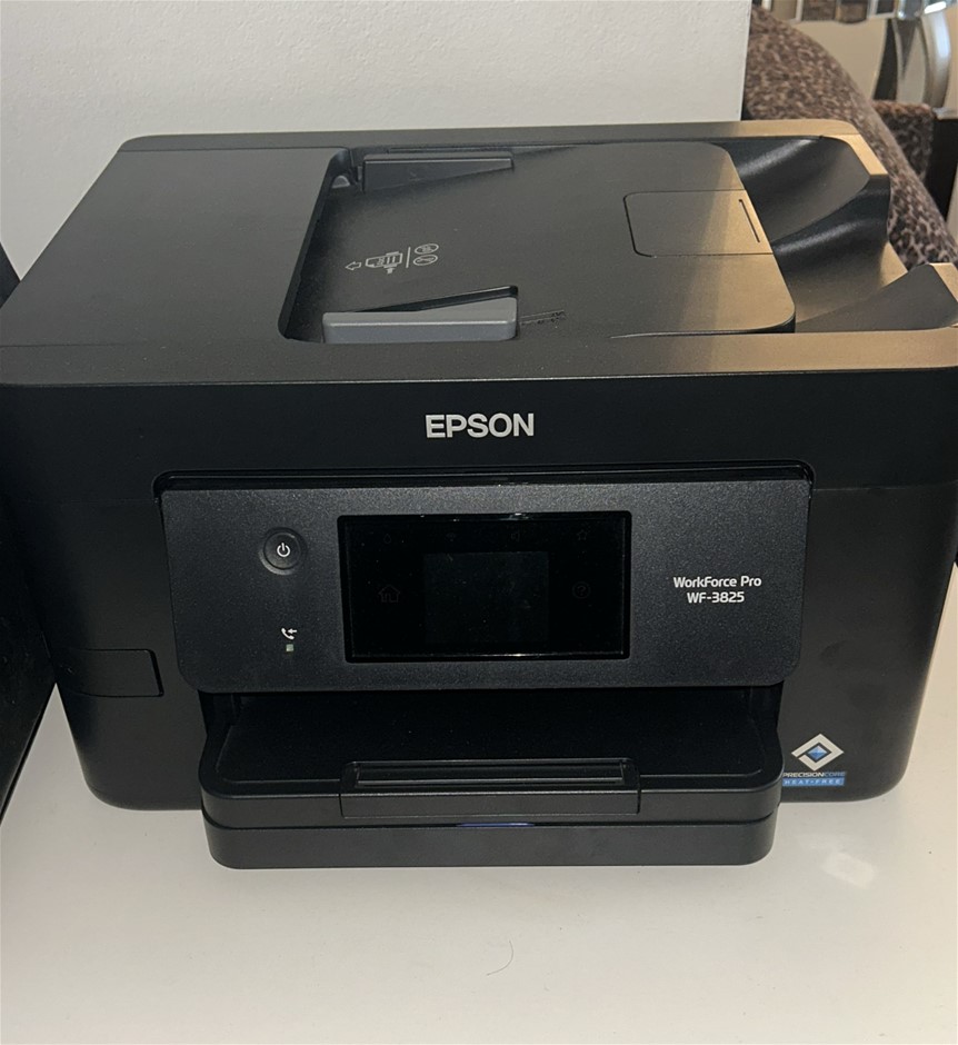 EPSON WorkForce Pro WF-3825 Multifunction Printer Auction (0060-2576809 ...