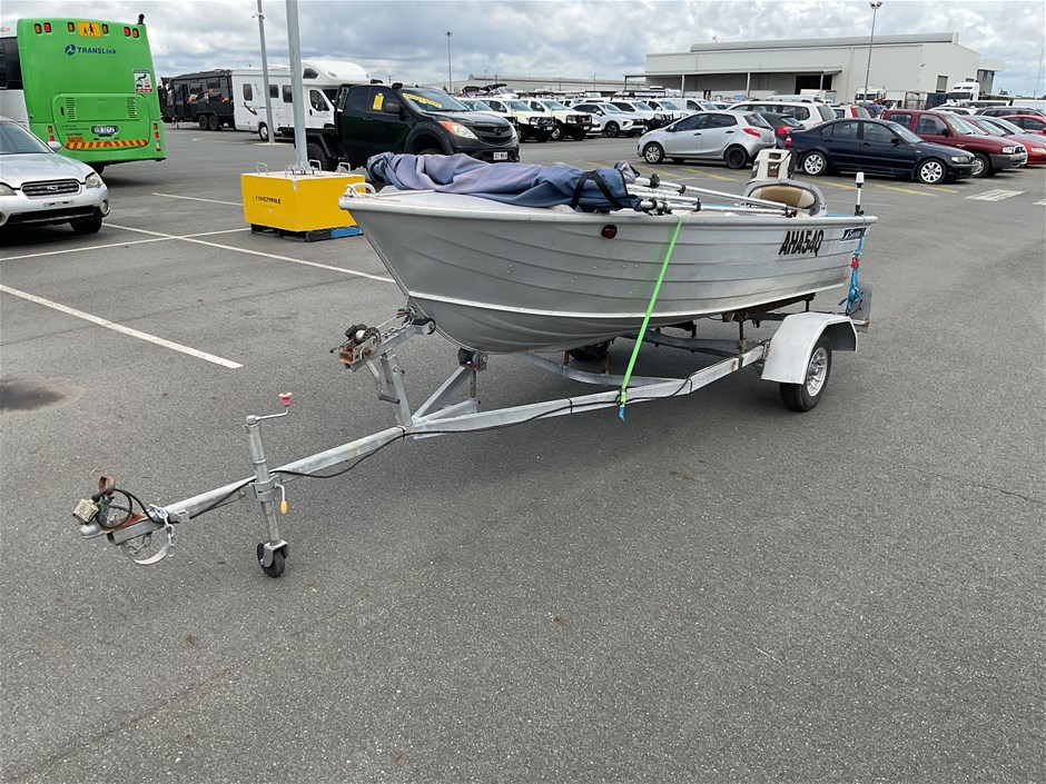 Savage Aluminium Mono Boat Auction (0001-50019338) | Grays Australia