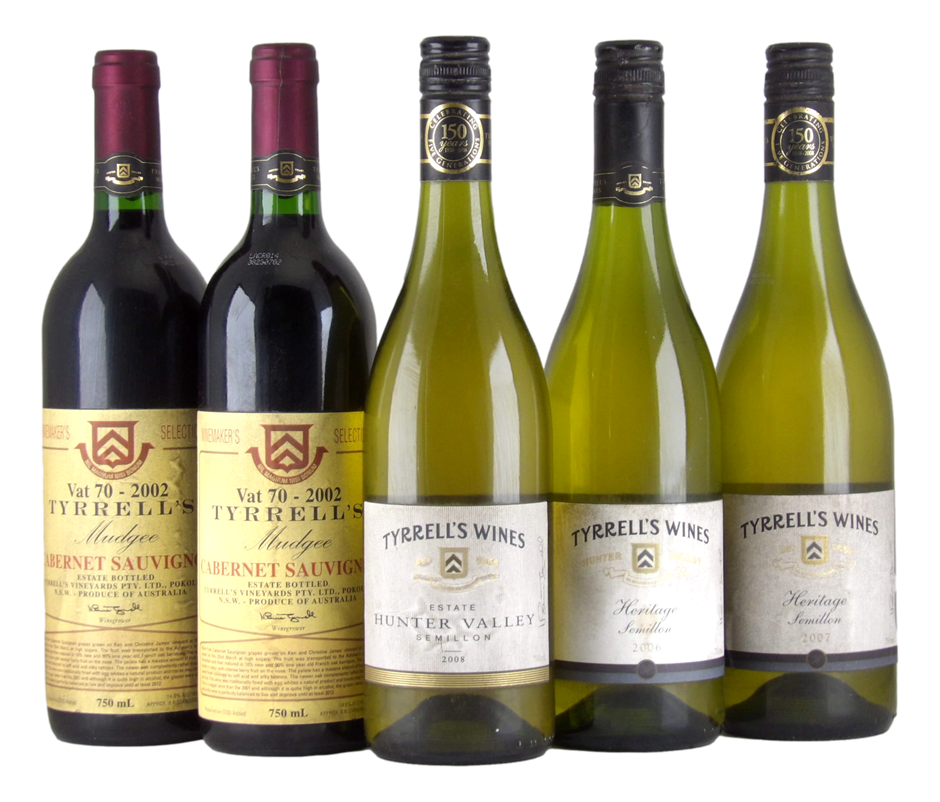 Tyrells Pack (5x 750mL), Hunter Valley Auction (0082-10739938) | Grays ...