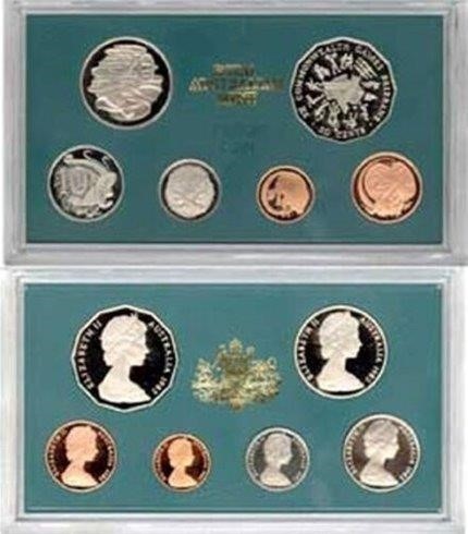 1982 Australia Queen Elizabeth Six Coin Proof Set Auction (0022-2578145 ...