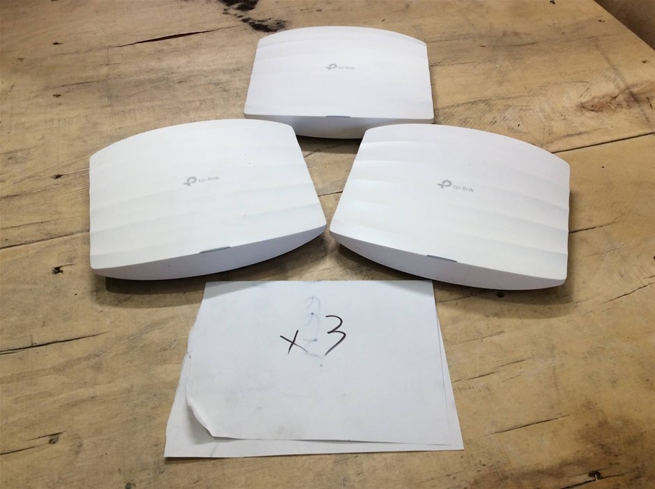 TP-Link Omada EAP245 AC1750 Gigabit Ceiling Mount Access Point (Lot of ...