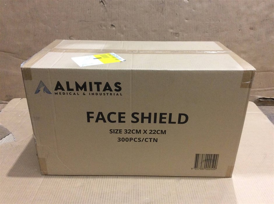 Almitas A00105306-30A Face Shield (size:32cm x 22cm) - New Auction ...