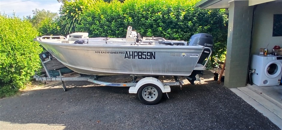 2014 Horizon 435 Easy Fisher Pro Auction (0001-10082792) | Grays Australia