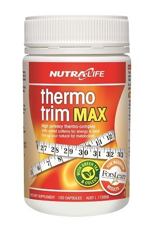 Buy Nutra Life Thermo Trim Max - 100 Capsules | Grays Australia