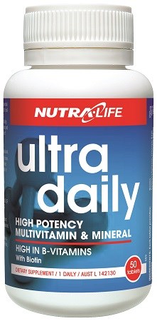 Buy Ultra Daily High Potency Multivitamin & Mineral 50 Tablets 50 ...