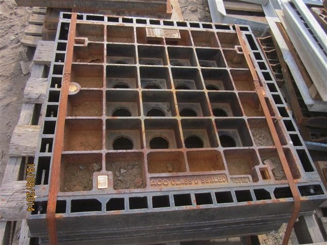 Pit cover cast iron gatic ACO Class D sealed Auction (0019-3007787 ...