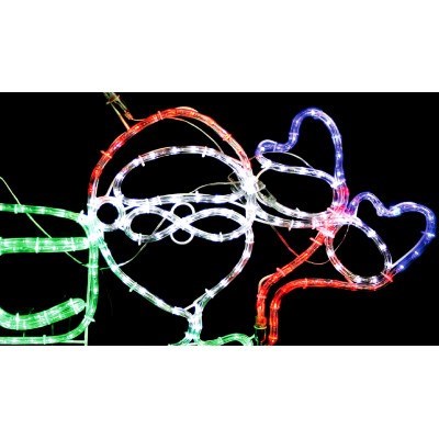 Buy LED Santa Train Rope Light Christmas Display | Grays Australia