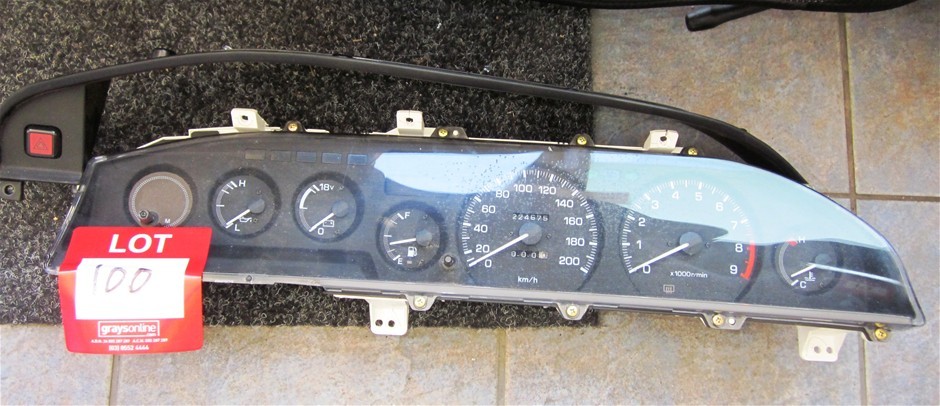 Instrument cluster to suit AE92 Corolla twin cam SX (Type A Asset ...