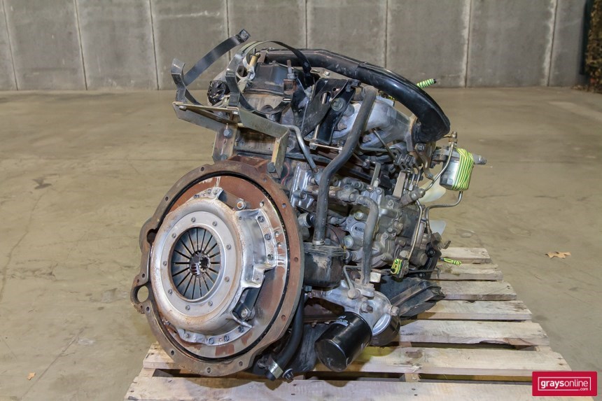 Isuzu 4BD1 Diesel Engine, turbo 4 cylinder - (Land Rover 6X6 Engine ...