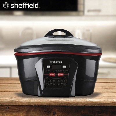 Buy Sheffield 8 in 1 Cooking Master - Black 5L 1500W | Grays Australia