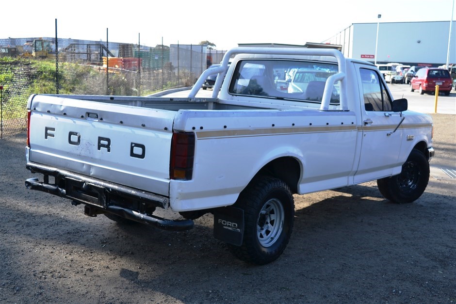 1991 Ford F150 Custom 2WD, 234 949, Automatic Auction (0001-3401049 ...