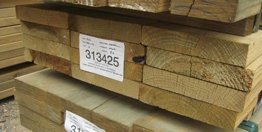 Pack of timber, treated Radiata Pine Auction (0038-8501234) | Grays ...